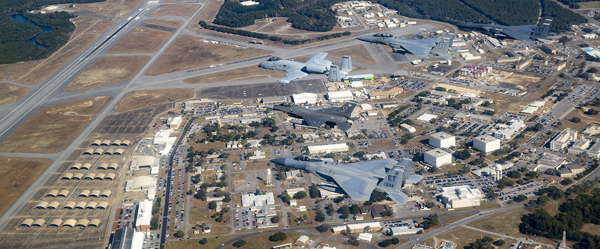 Top 10 Largest Air Force Bases In The United States
